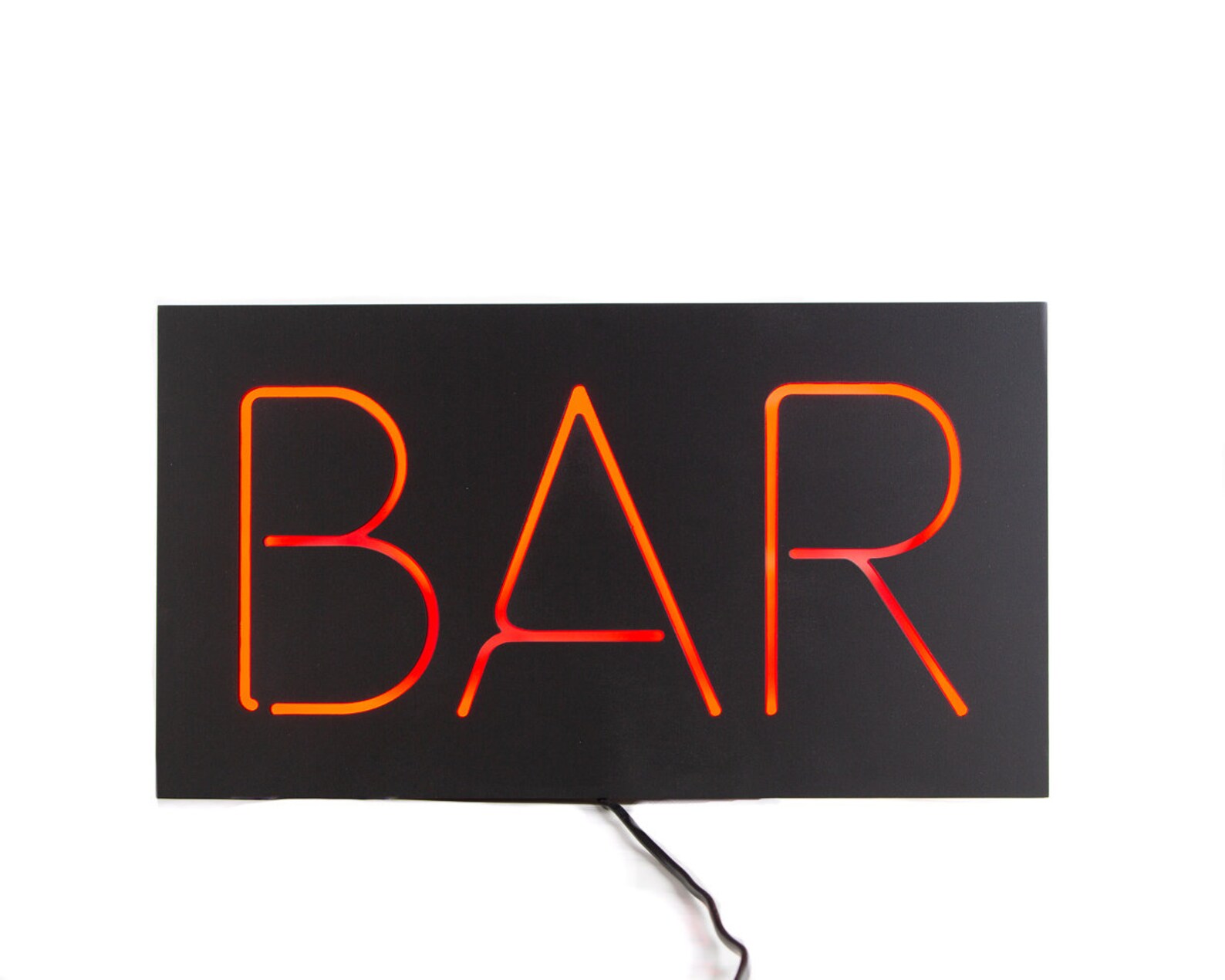 LED BAR Sign Man Cave Wall Light Neon Sign Style - Etsy