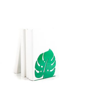 Metal Bookends Monstera for Plant Loving Readers - Etsy