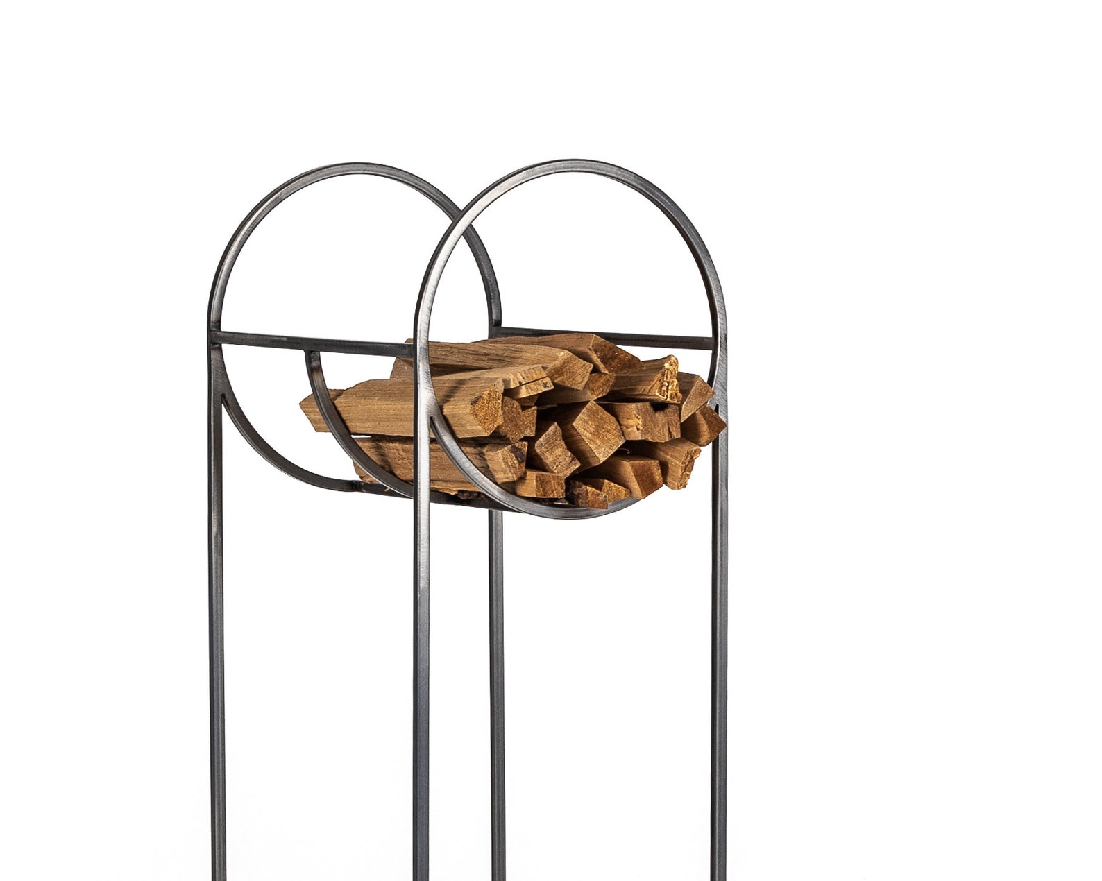 Log Holder // Firewood Storage for Indoors or Outdoors With a - Etsy