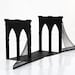 Metal Bookends // Brooklyn Bridge // Housewarming Present for Book ...