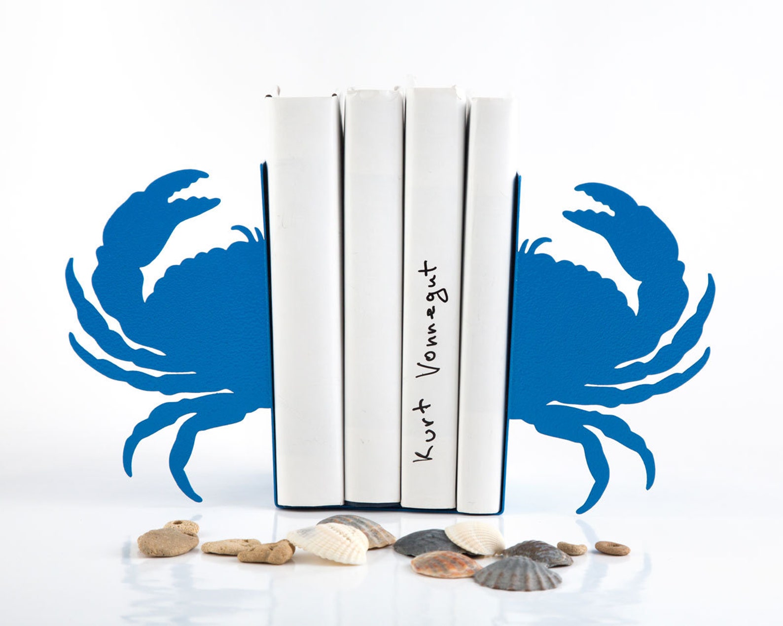 Sea Bookends crab Light Blue Unique Stylish and Useful | Etsy