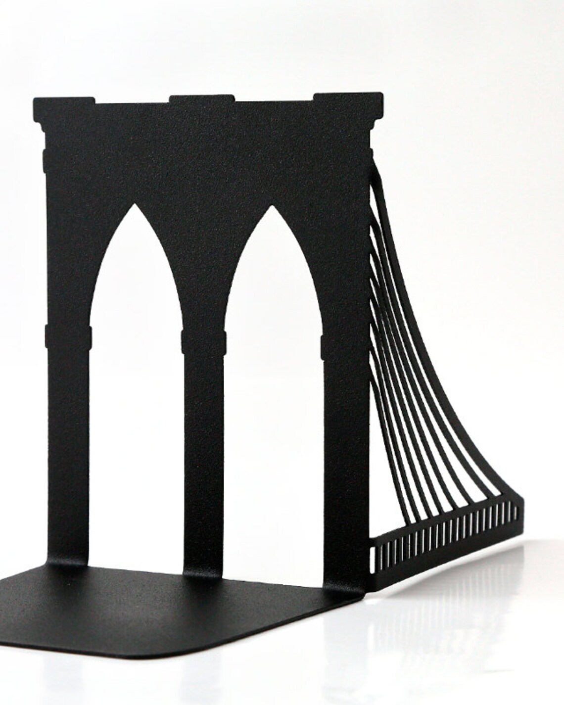 Metal Bookends // Brooklyn Bridge // Housewarming Present for Book ...