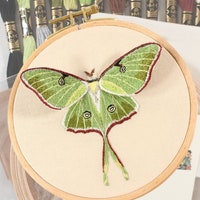 Realistic Hand Embroidery Butterfly Kit, Lifelike Insect Embroidery Kit ...