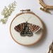 3D Moth Embroidery Pattern: Stumpwork & Thread Painting (PDF Pattern ...