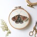 3D Moth Embroidery Pattern: Stumpwork & Thread Painting (PDF Pattern ...