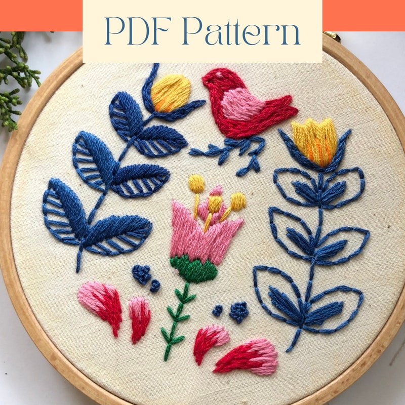 Folk Art Embroidery - Etsy