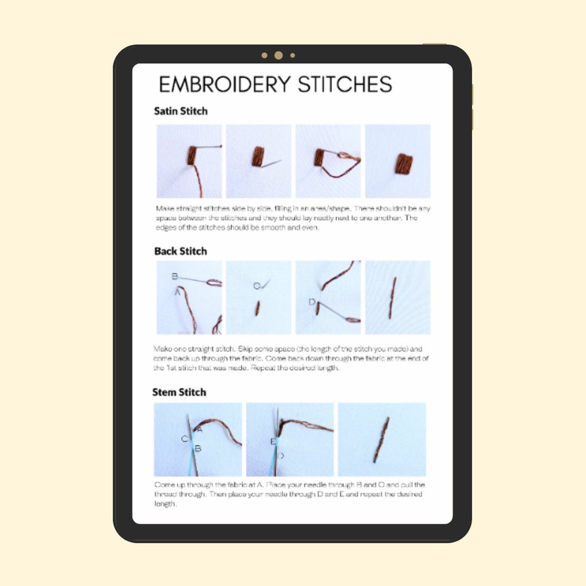 Mouse Thread Painting Pattern Cottagecore Embroidery Design - Etsy