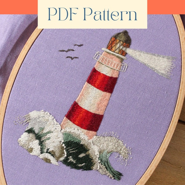 Coastal Embroidery - Etsy
