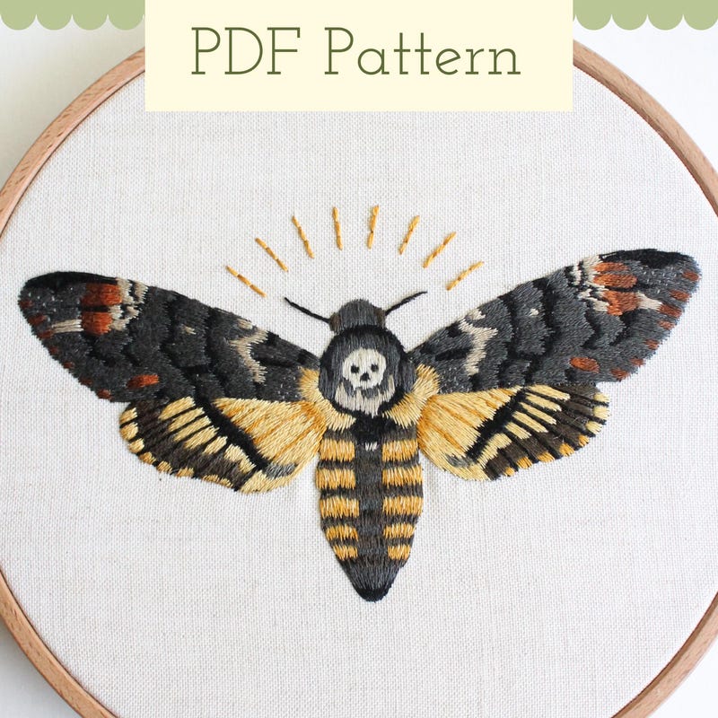 Death Moth - Etsy