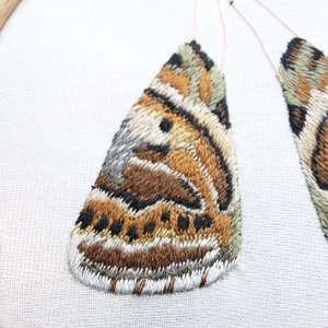 3D Moth Embroidery Pattern, Stumpwork Embroidery Pattern, Bug ...