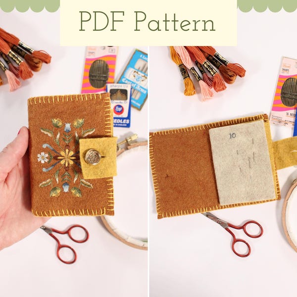 Felt Needle Case - Etsy