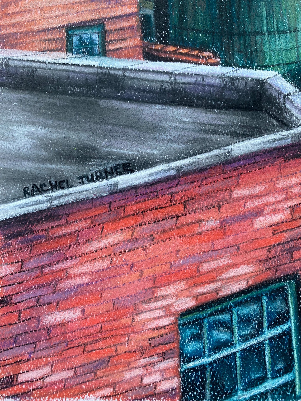 Buffalo Trace Distillery Chalk Pastel Fine Art Print Pappy | Etsy