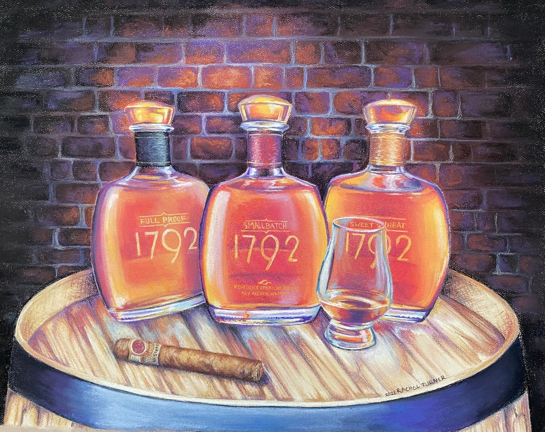 Barton's 1792 Flight of Bourbon Fine Art Print - Etsy