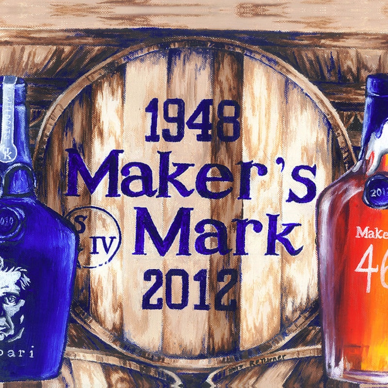 Makers Mark Stamp - Etsy