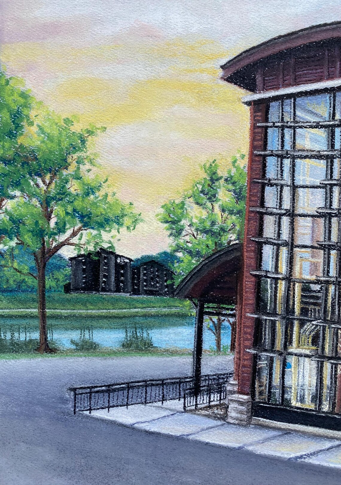 Log Still Bourbon Distillery Chalk Pastel Print - Etsy