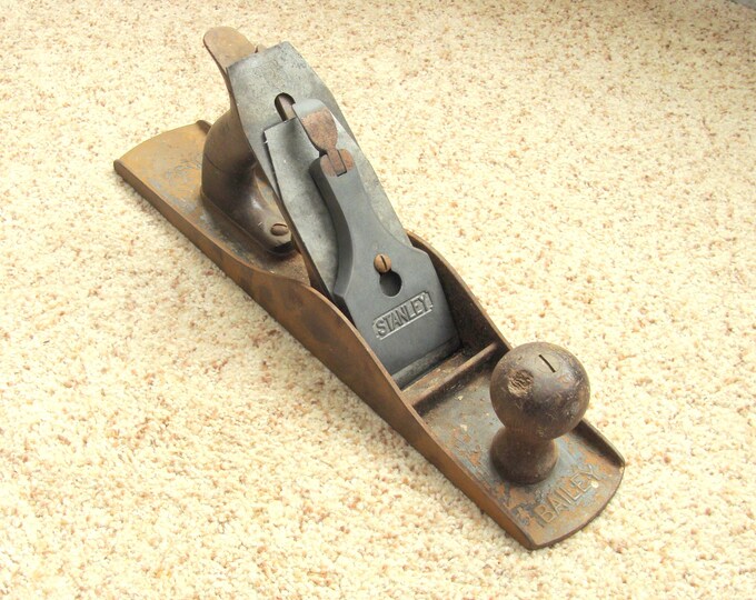Old Stanley No. 5 1/2 Jack Plane, Complete and Ready for an EASY ...