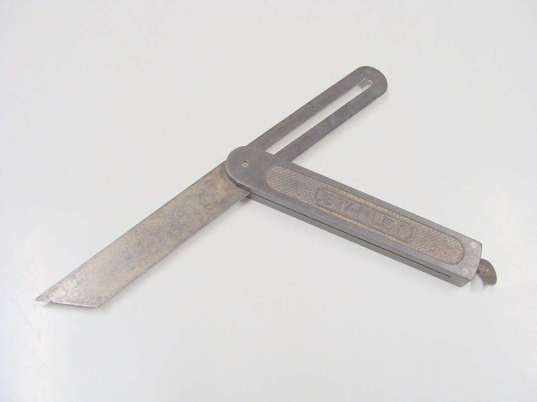 Antique Stanley Sliding Bevel T Square W/ Patent Date 7-14-08 - Etsy