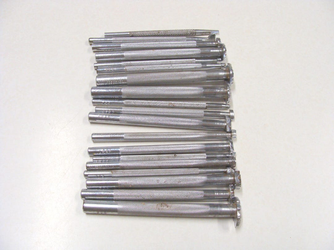 Vintage Lot of Craftool Leather Stamps, 1.7 Pounds of Them! - Etsy