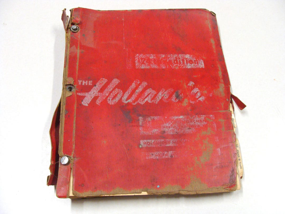 SALE, Old the Hollander the "bible" of Interchange Auto Parts 24th ...