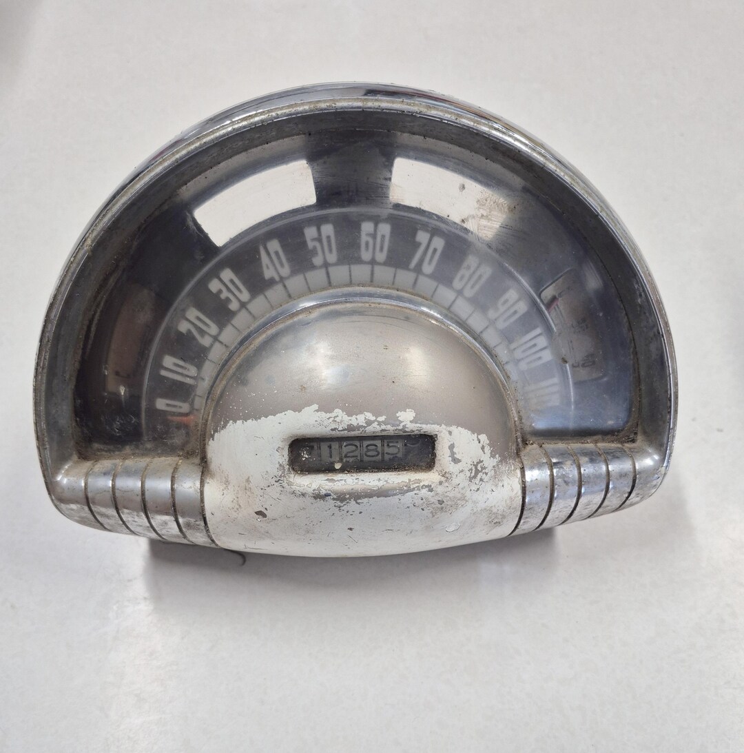 1950 Oldsmobile Olds Speedo & Instrument Cluster W/ Temp and Oil ...