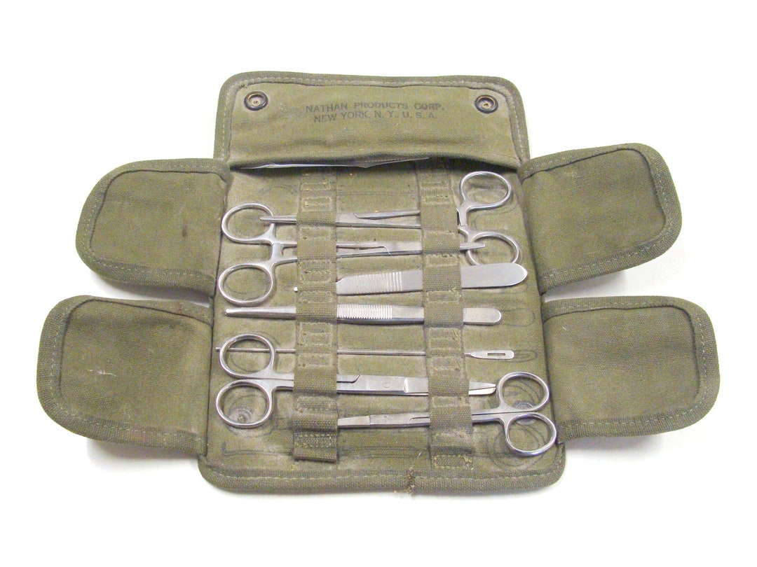 Vietnam Era Army Surgical Instrument Kit, Minor Surgery, Nathan ...