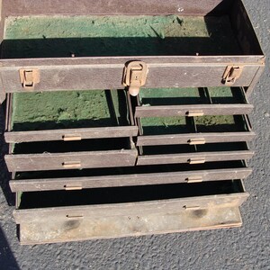 1930's Boeing Marked Kennedy Machinist Tool Box, Original Owner Named ...