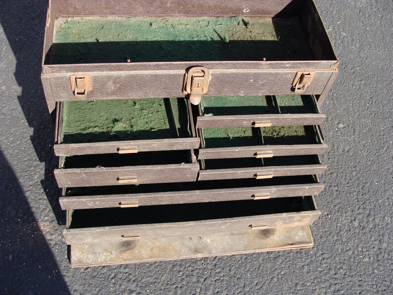 1930's Boeing Marked Kennedy Machinist Tool Box Original - Etsy