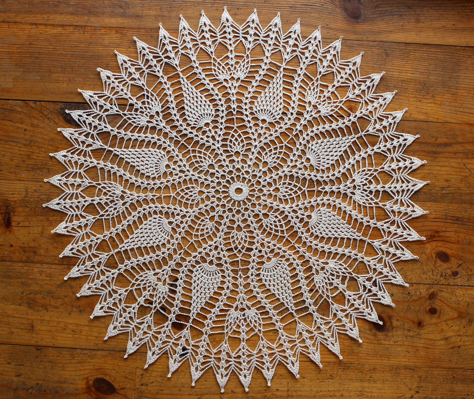 Crochet Doily Diagram Pattern - Etsy