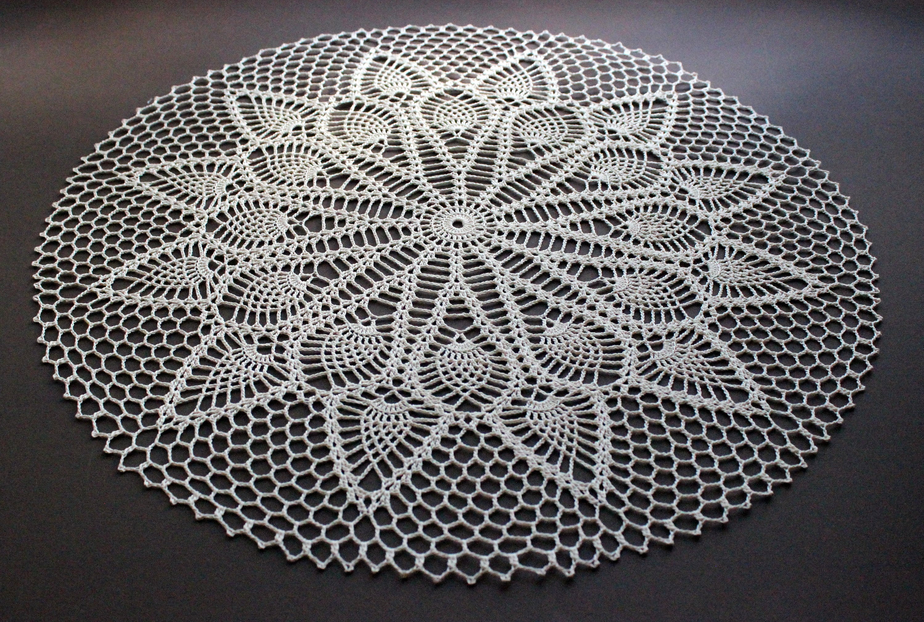 Crochet Doily Diagram Pattern - Etsy