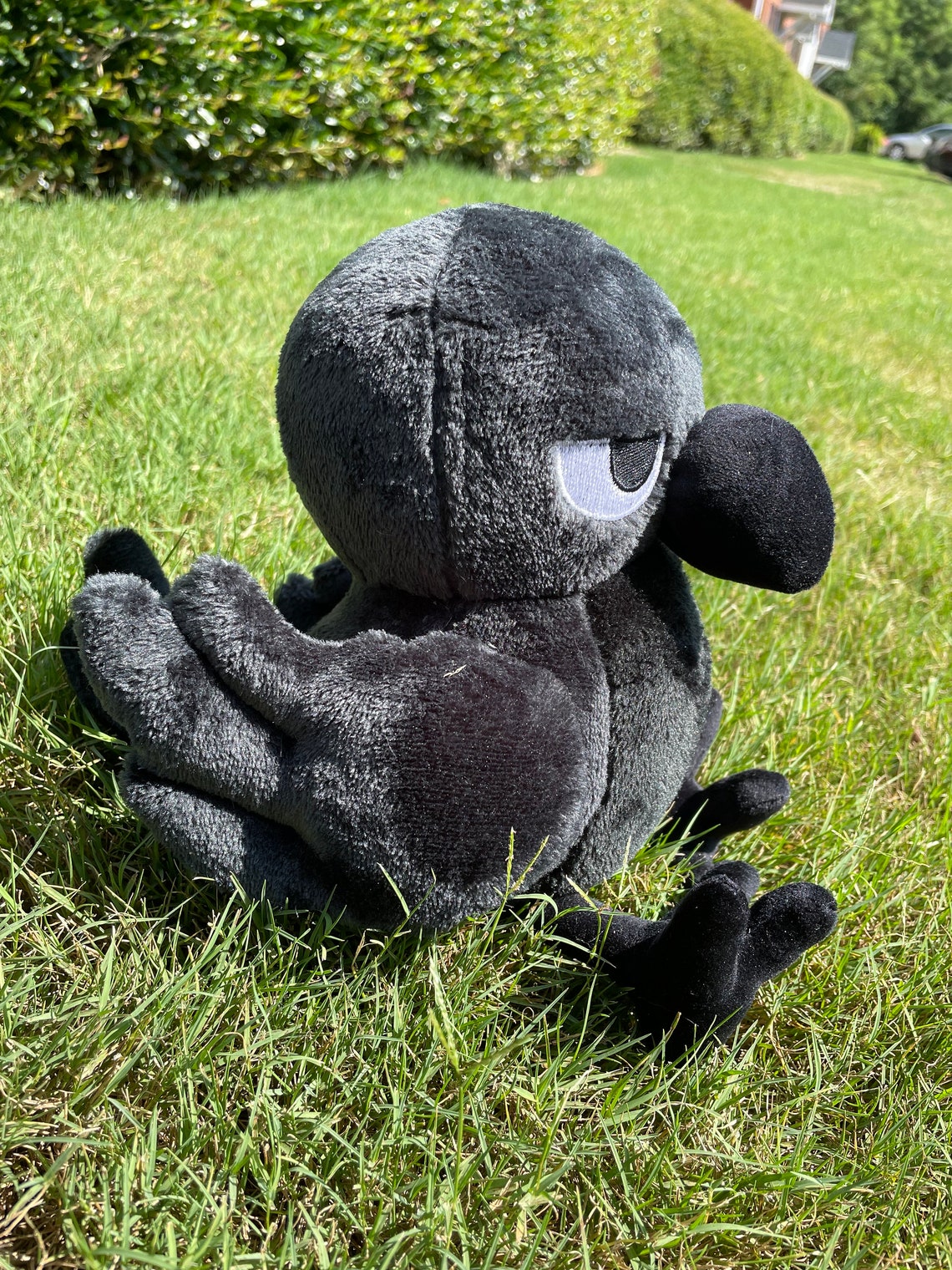 Raven Plushie - Etsy