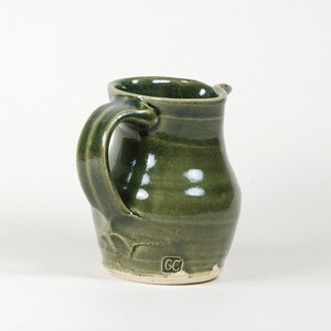 Maple Syrup Pitcher, White Clay, Gray-green Glaze - Etsy