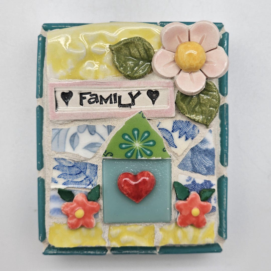 FAMILY, Mosaic Wall Art, Gift, Mosaic, Mosaic Art - Etsy