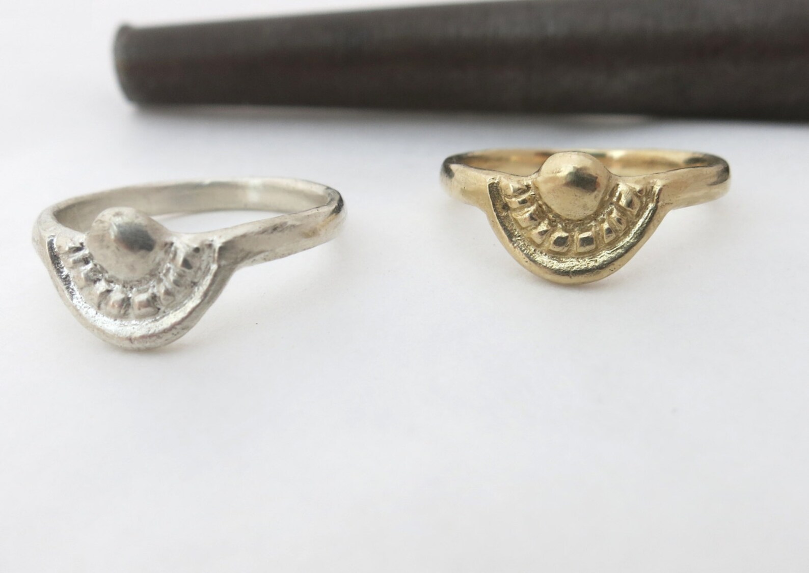 Ethnic Gold Ring Solid Glod Ring Rings for Women | Etsy