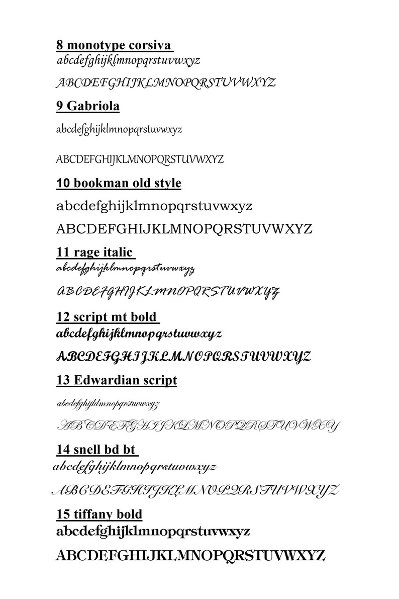 Engraving - Hand Engraving on Rings - Choose Your Font - Etsy