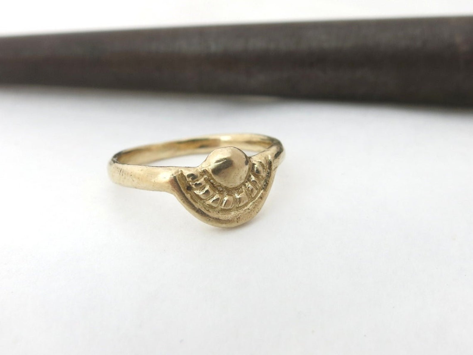 Ethnic Gold Ring Solid Glod Ring Rings for Women | Etsy