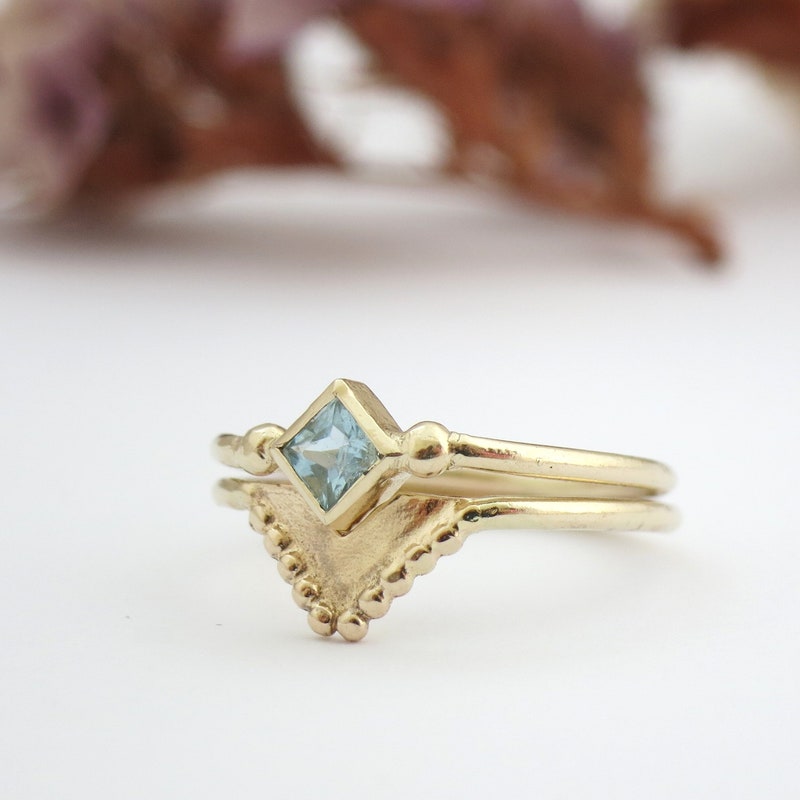 Boho Wedding Ring - Etsy
