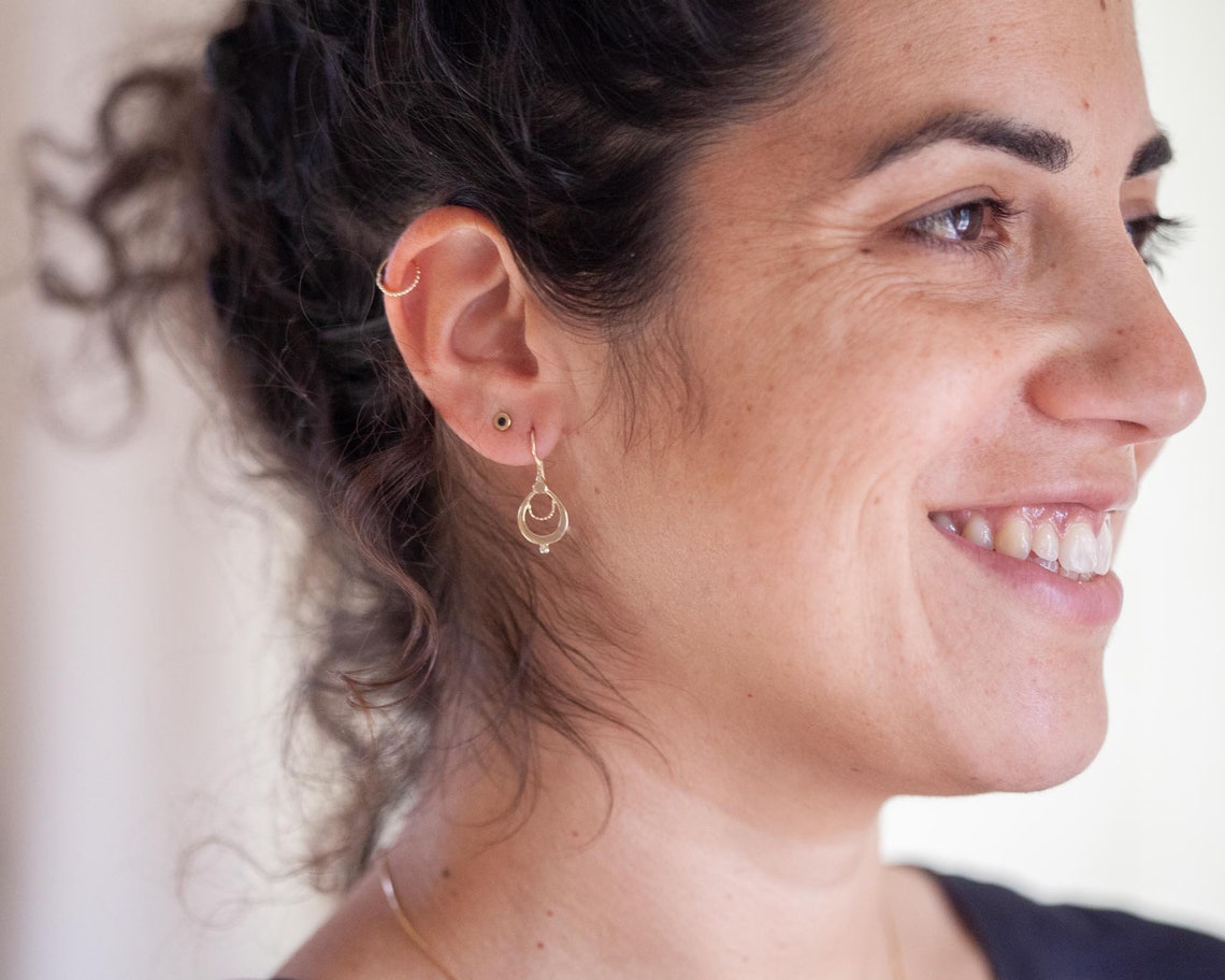 Indian Ear Piercing Gold Helix Nose Ring Cartilage Earring - Etsy