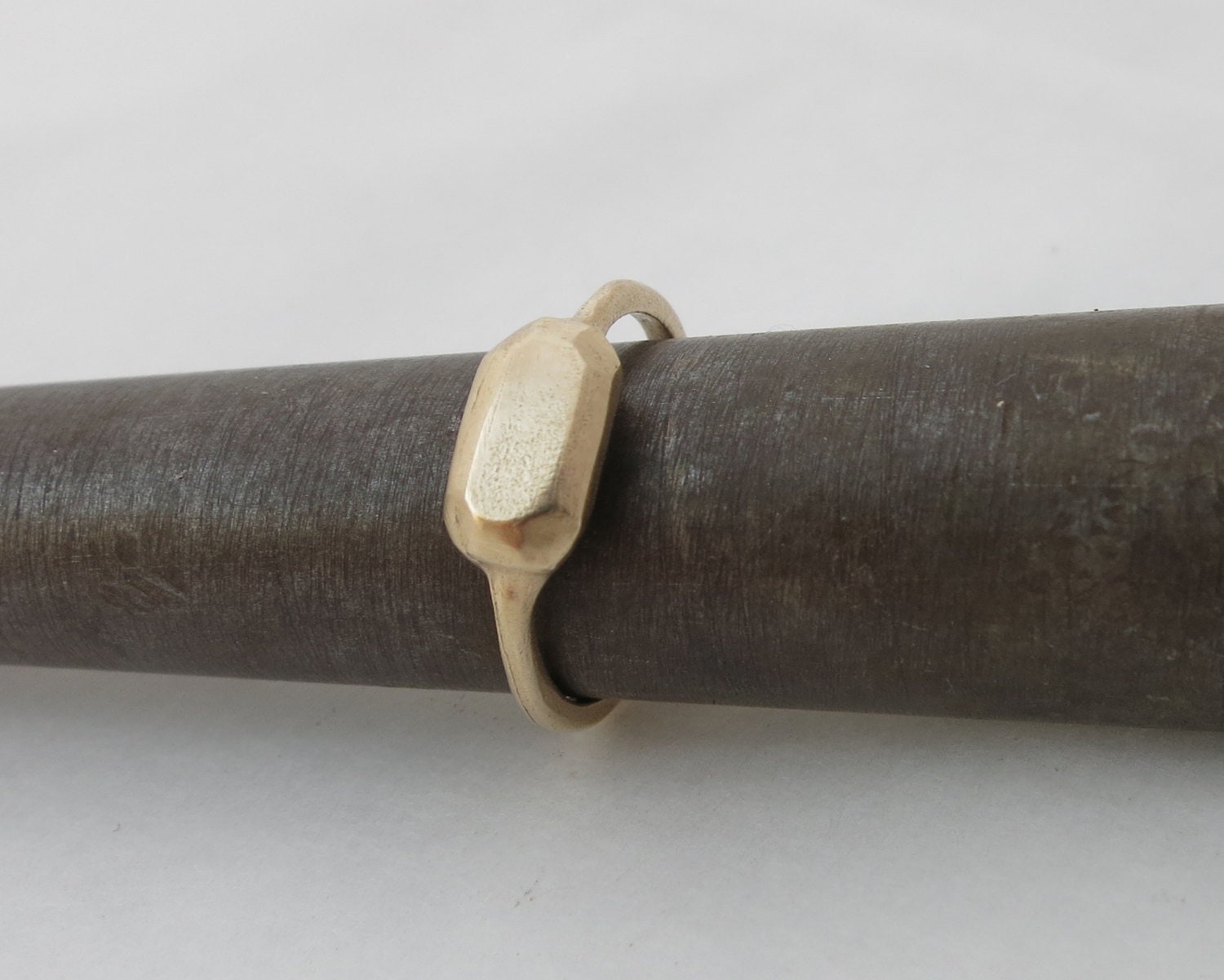 Gold ring Signet ring Gold signet ring Gold pinky ring | Etsy