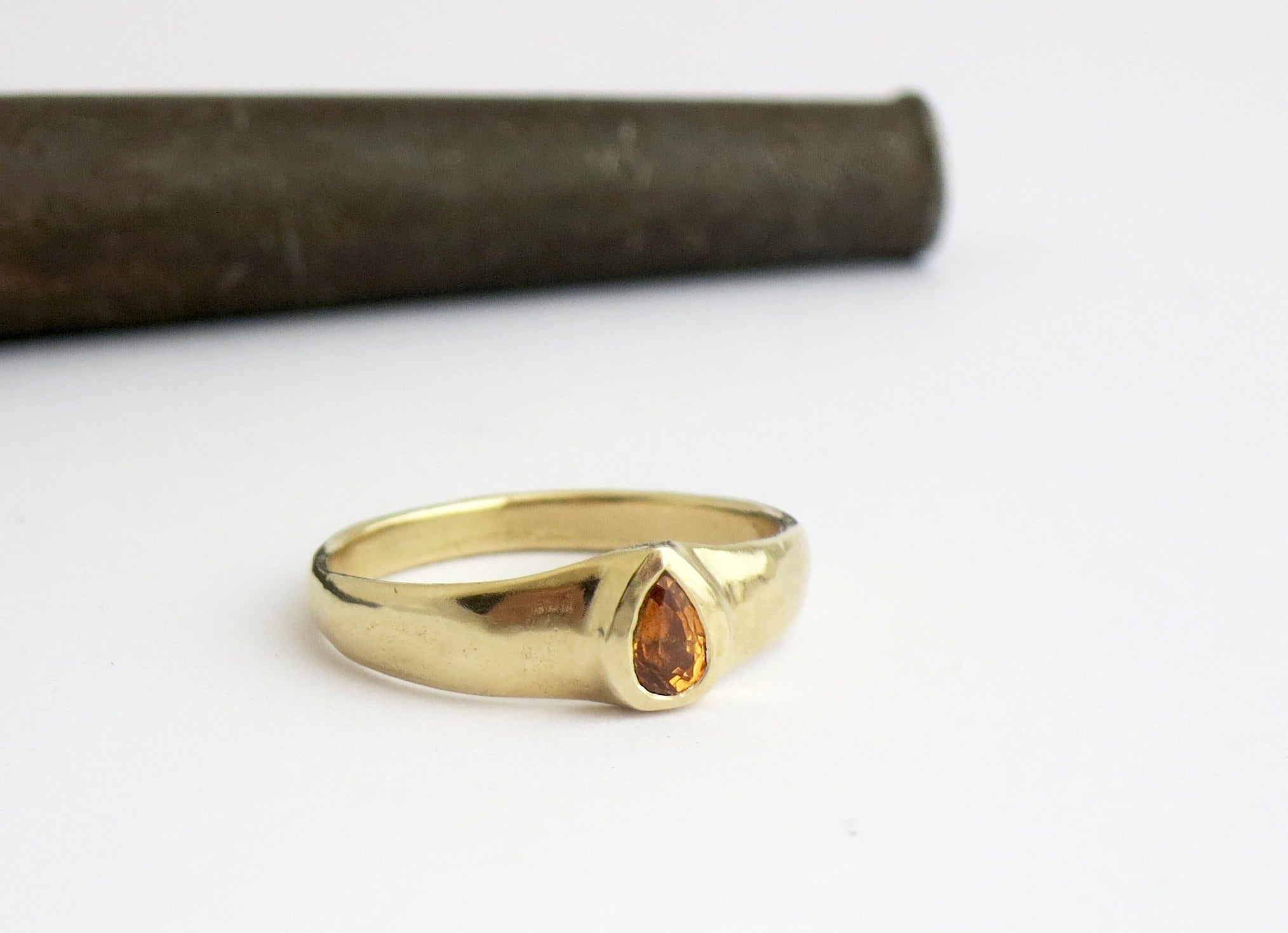 Gold Signet Ring Gemstone Signet Ring 14k Gold Ring | Etsy