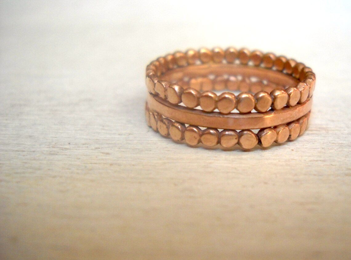 Rose Gold Wedding Ring Wedding Band Women Wide Wedding Band | Etsy