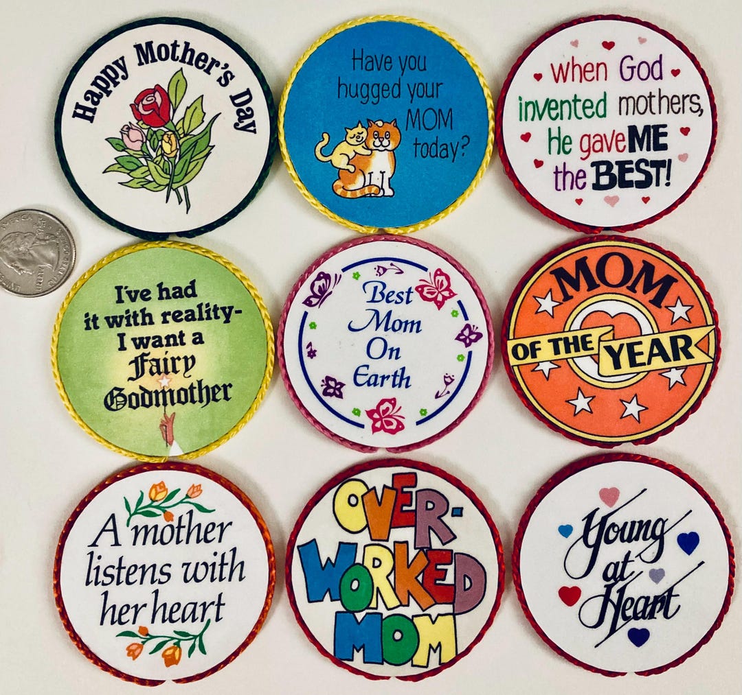 Mom, Mother,fairy Godmother Theme Magnets, Your Choice- Handmade in the ...