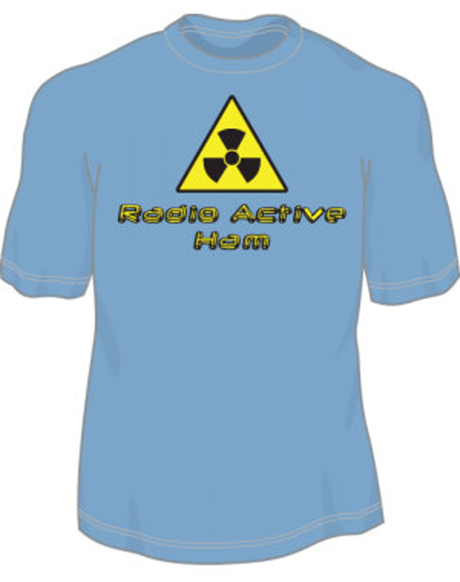 RadioActive Ham Radio T shirt T shirt voor de Radio - Etsy Nederland