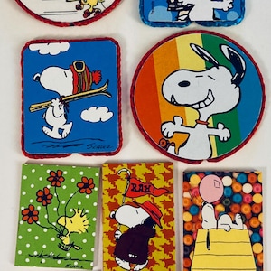 Snoopy, Woodstock, Charlie Brown, Peanuts Characters,vintage Handmade ...