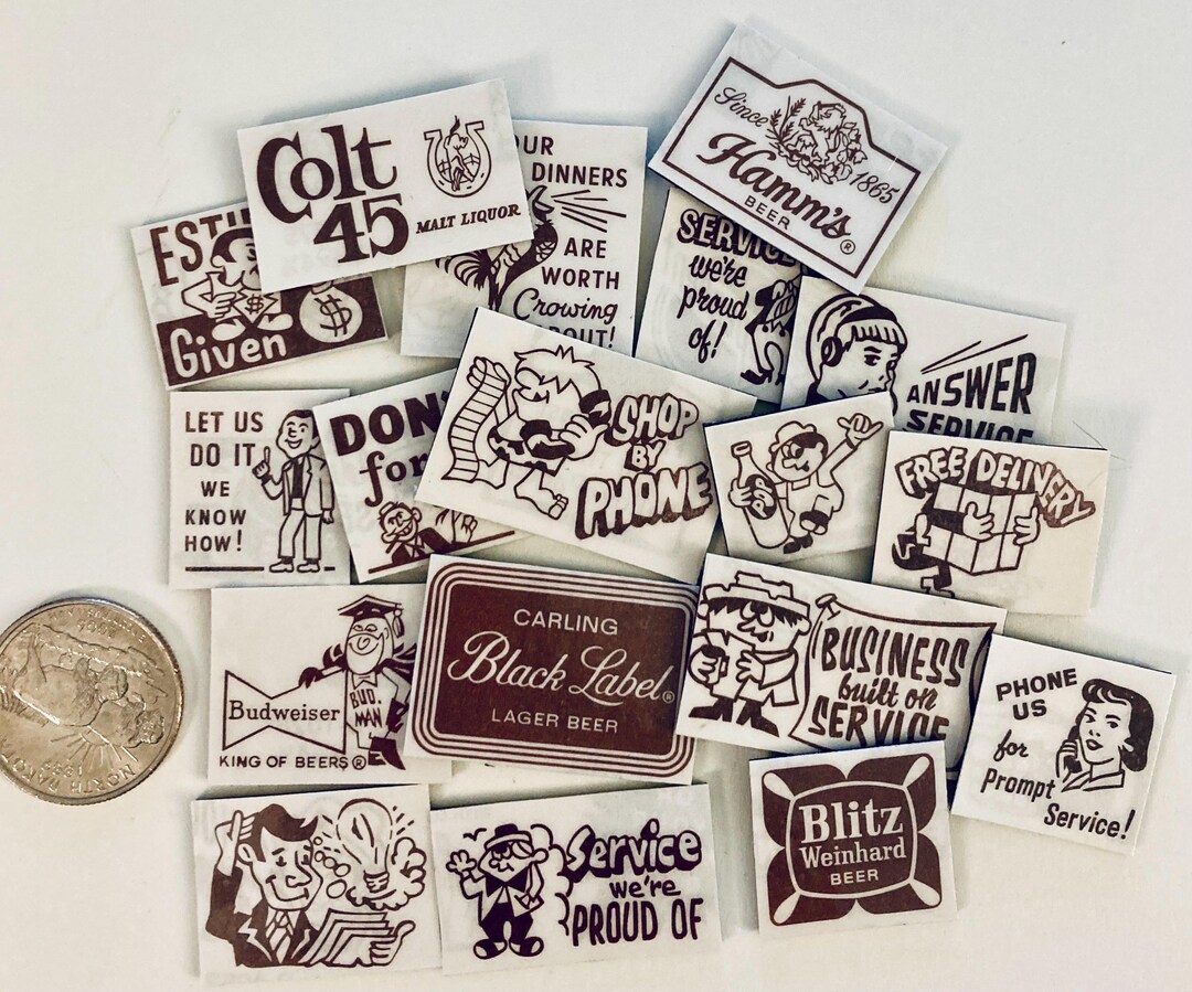 1970’s Sign Catalog Original Advertising Images Vintage Handmade ...