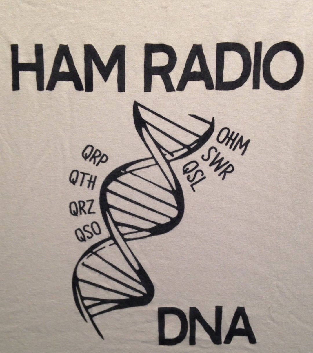 Ham Radio DNA Amateur Radio T Shirt, Ham Radio T Shirt - Etsy