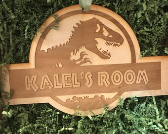 Dinosaur sign | Etsy