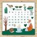 Homeschool Wall Calendar 2025 Calendar Kids, Classroom Calendar ...