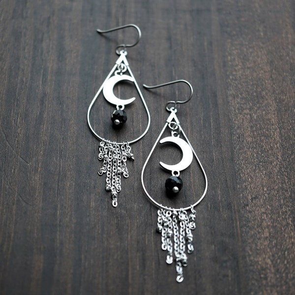 Long Stud Earrings - Etsy