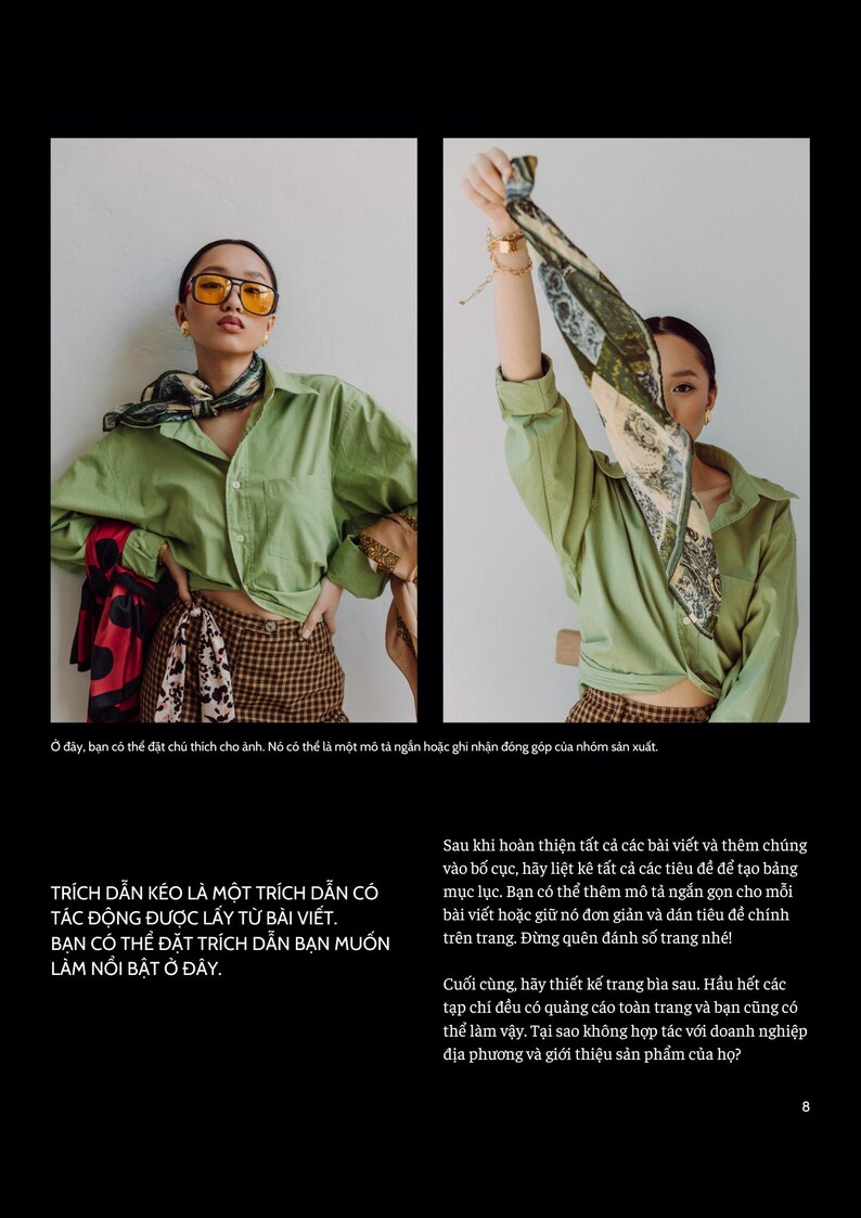 Fashion Magazine Cover Canva Template - Etsy Australia