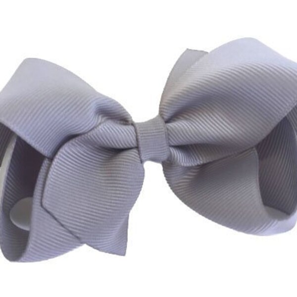 Grey Hair Bows - Etsy